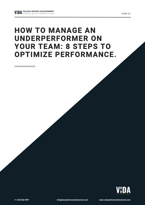 How To Manage An Underperformer On Your Team: 8 Steps To Optimize ...